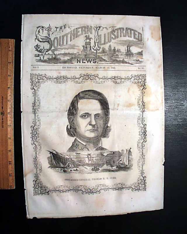 Thomas R.R. Cobb... The Confederate version of "Harper's Weekly ...