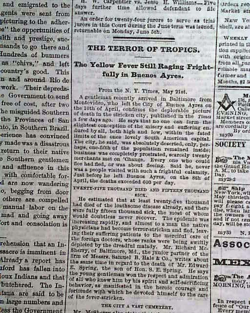 1871 Old West Newspaper From SAN FRANCISCO CA... - RareNewspapers.com