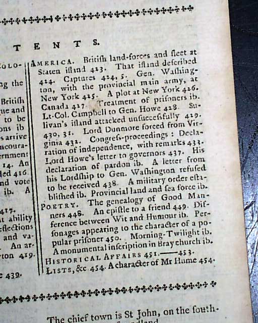 The Declaration of Independence, and Thomas Paine's 'Common Sense ...