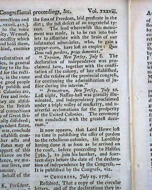 The Declaration of Independence, and Thomas Paine's 'Common Sense ...