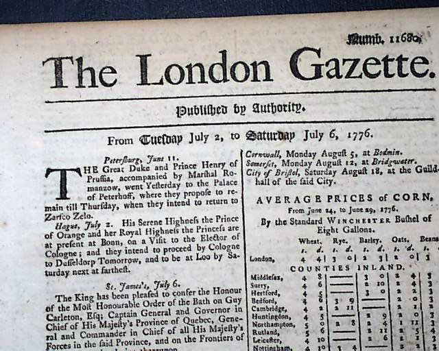 Spanning July 4, 1776... - RareNewspapers.com