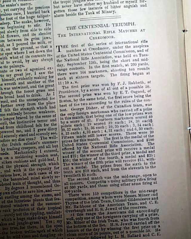 Creedmoor rifle match illustrated... - RareNewspapers.com