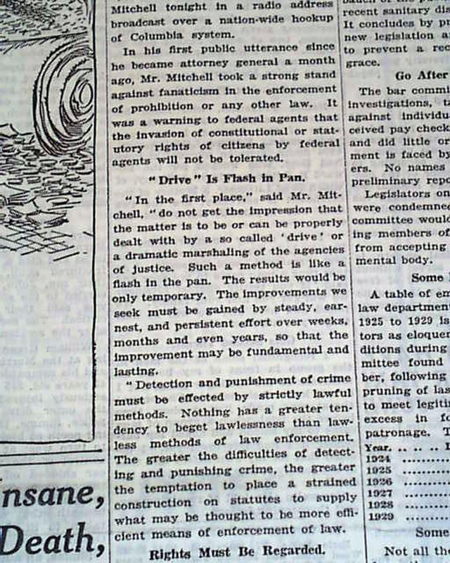 1929 prohibition law enforcement... - RareNewspapers.com