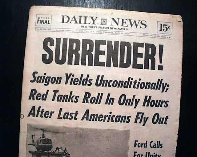 America's pull-out of Vietnam... - RareNewspapers.com