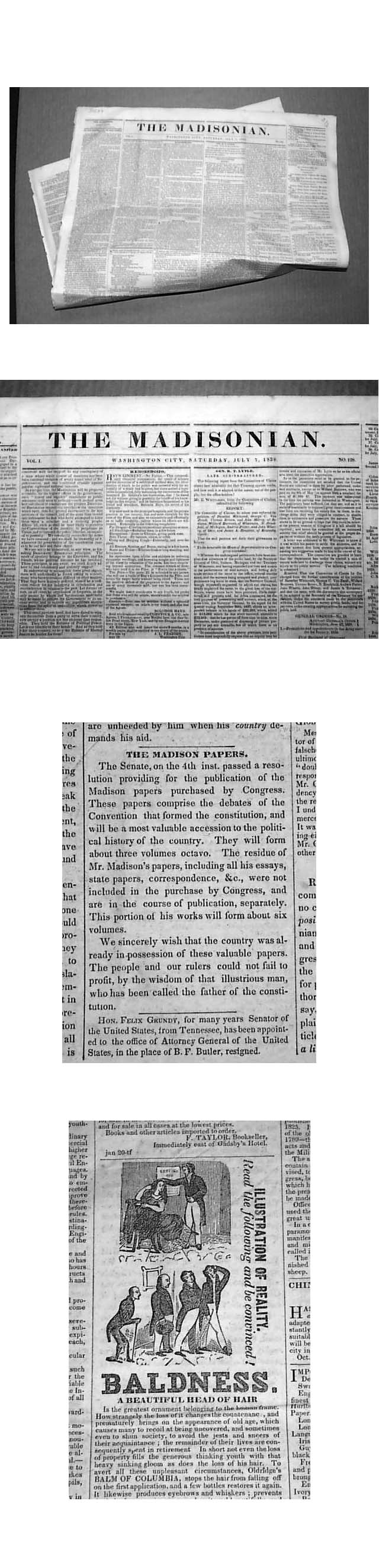 Madison papers to be published... - RareNewspapers.com