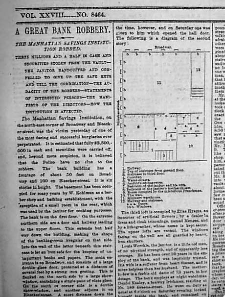 Bank robbery... - RareNewspapers.com
