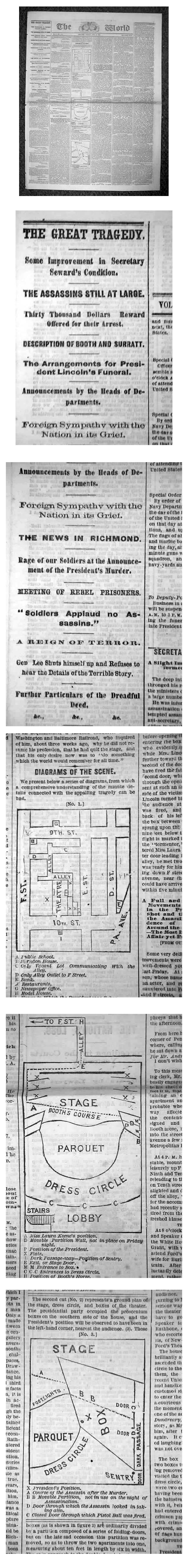 Diagrams of the Booth's escape... - RareNewspapers.com